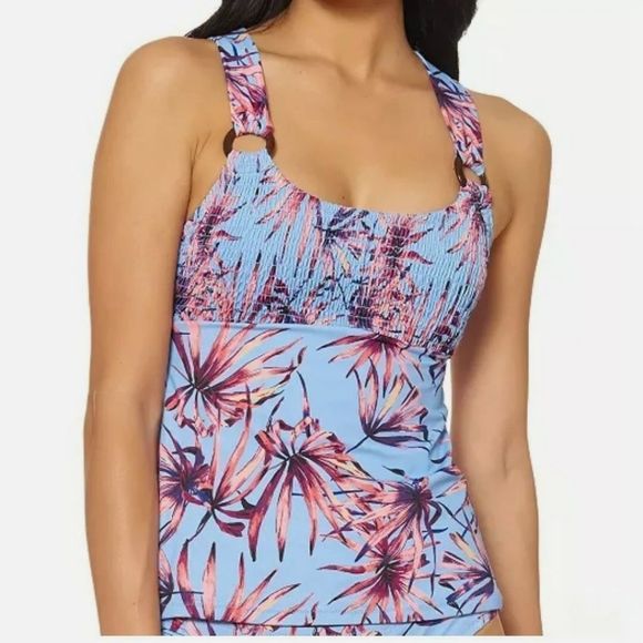Jessica Simpson | Swim | Jessicasimpson Tankini Swimtop Size M ...